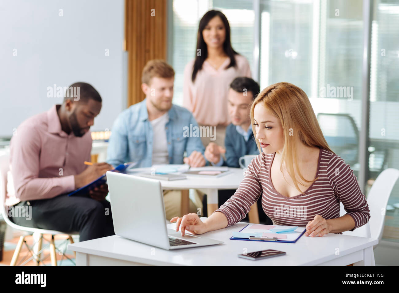 Project staff hi-res stock photography and images - Alamy