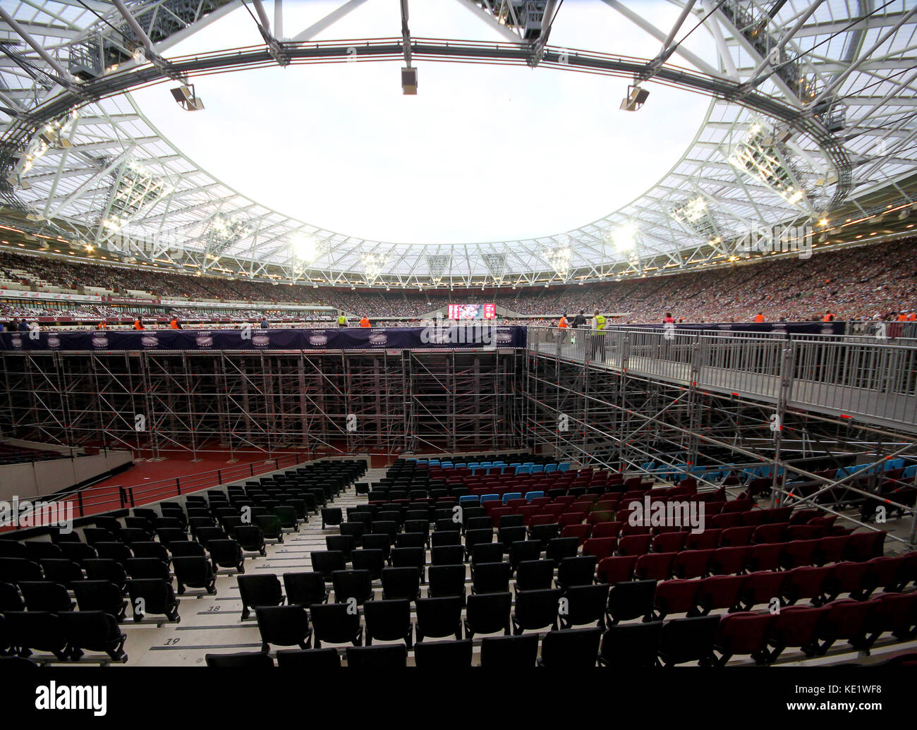 4 August 2016. General views of the London Stadium, home of West Ham ...