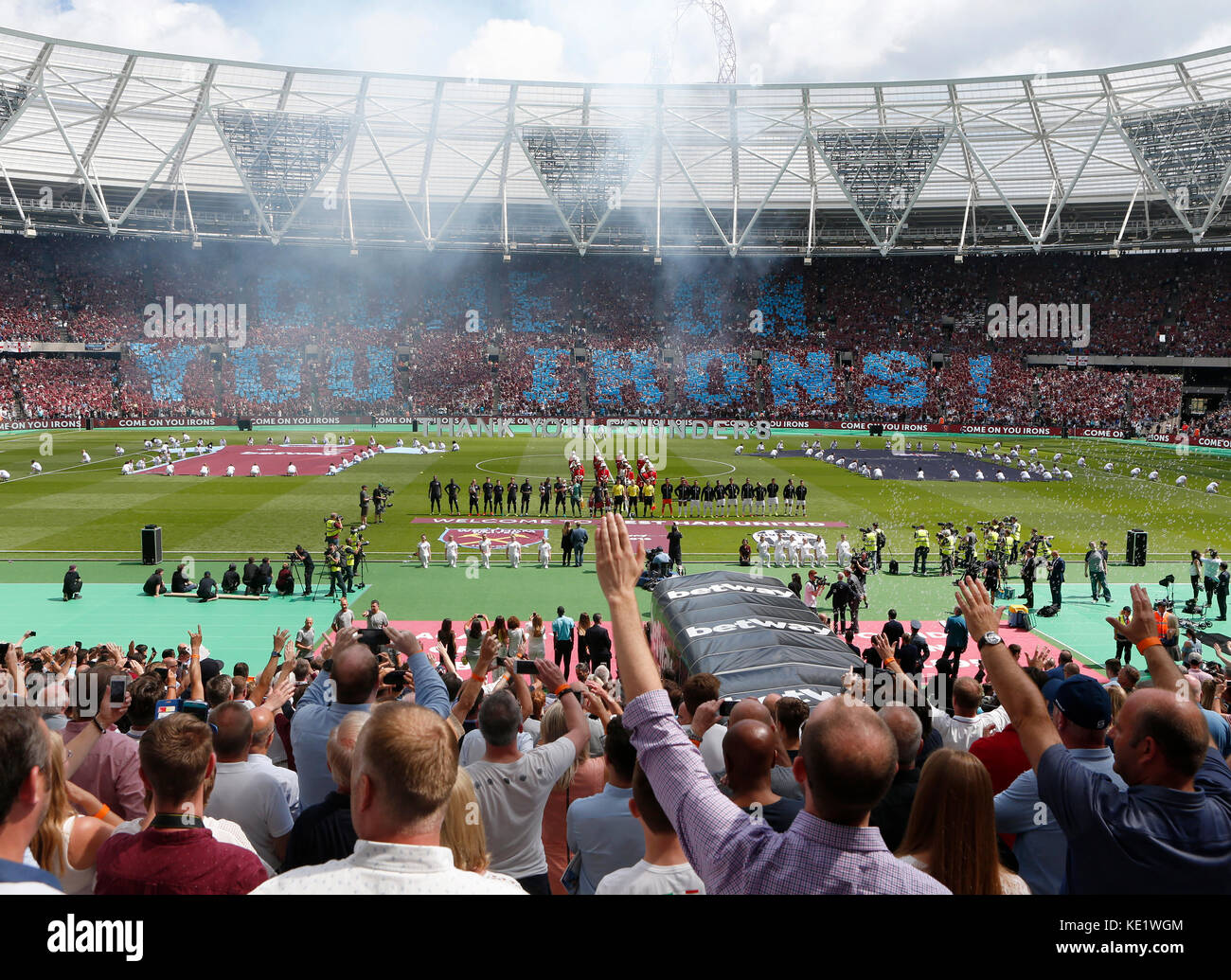 7 August 2016. General views of the London Stadium, home of West Ham ...