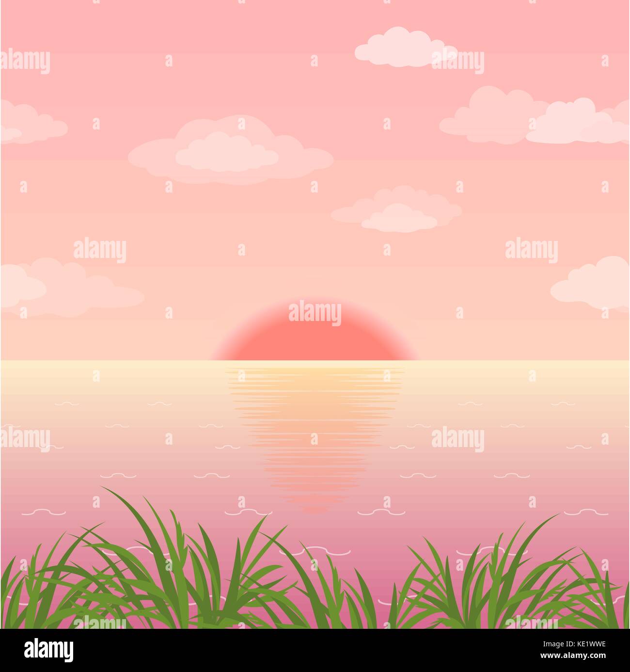 The landscape nature Stock Vector Images - Alamy