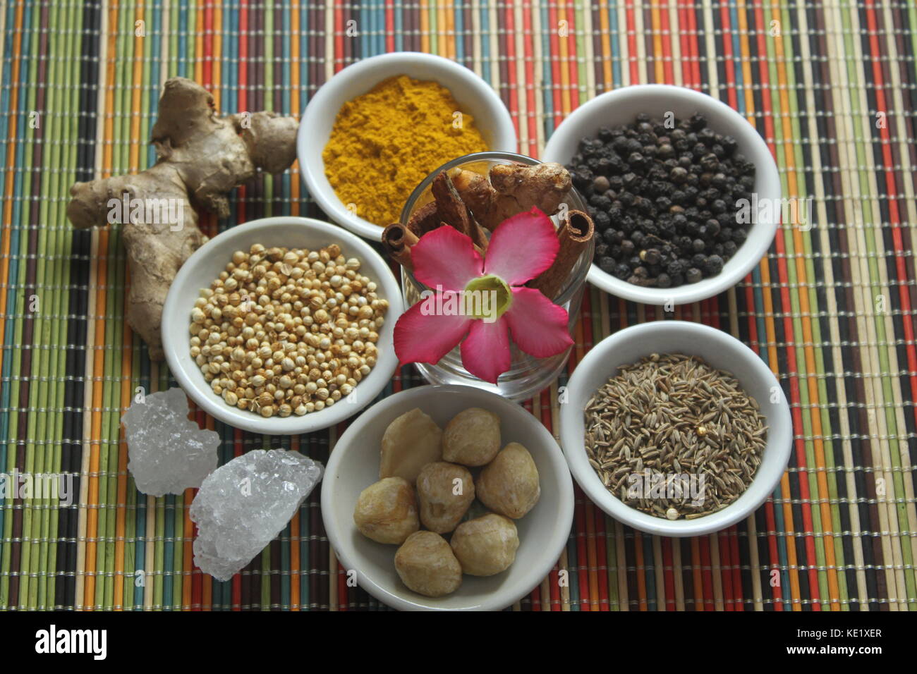 Indonesia traditional spices Stock Photo - Alamy