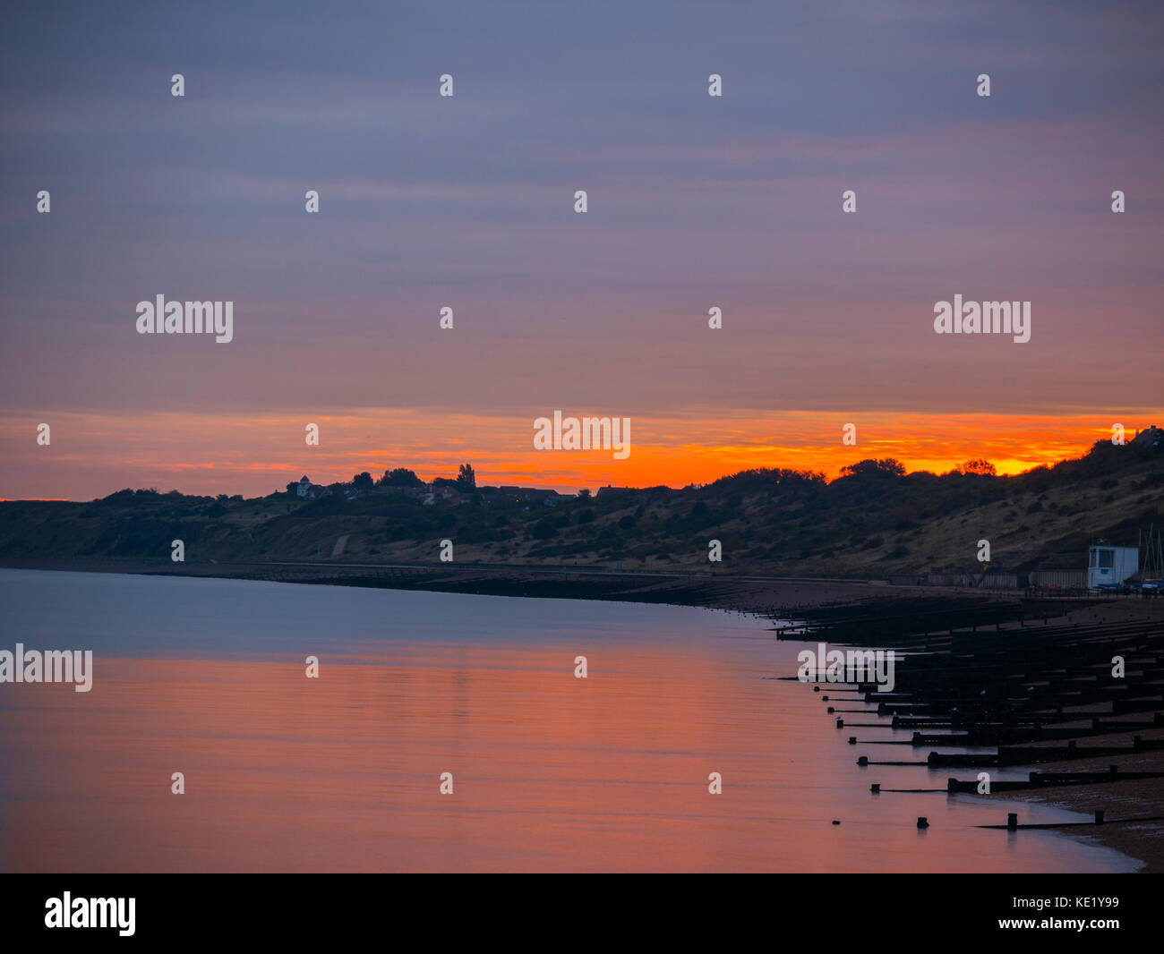 Herne bay, Kent sunrise Stock Photo - Alamy