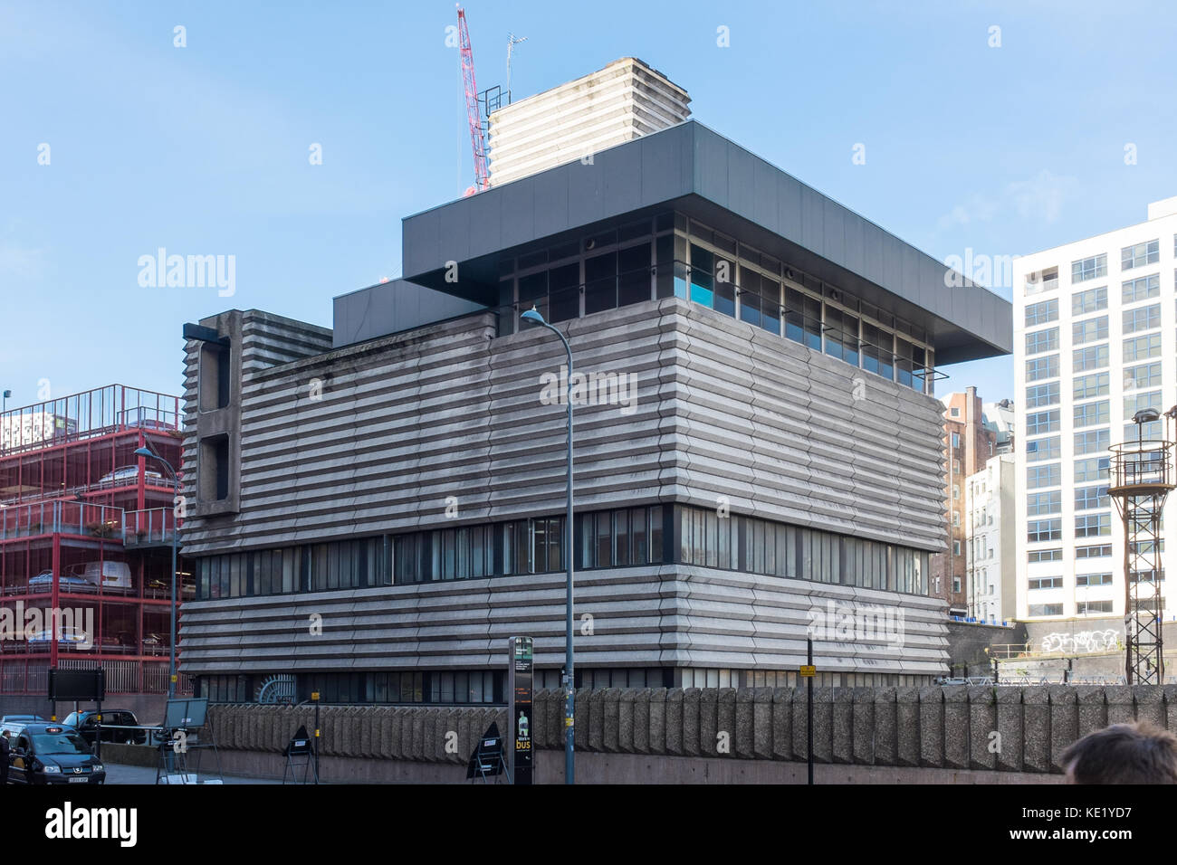 New Street Signal Box a grade 2 listed brutalist concrete signalling ...