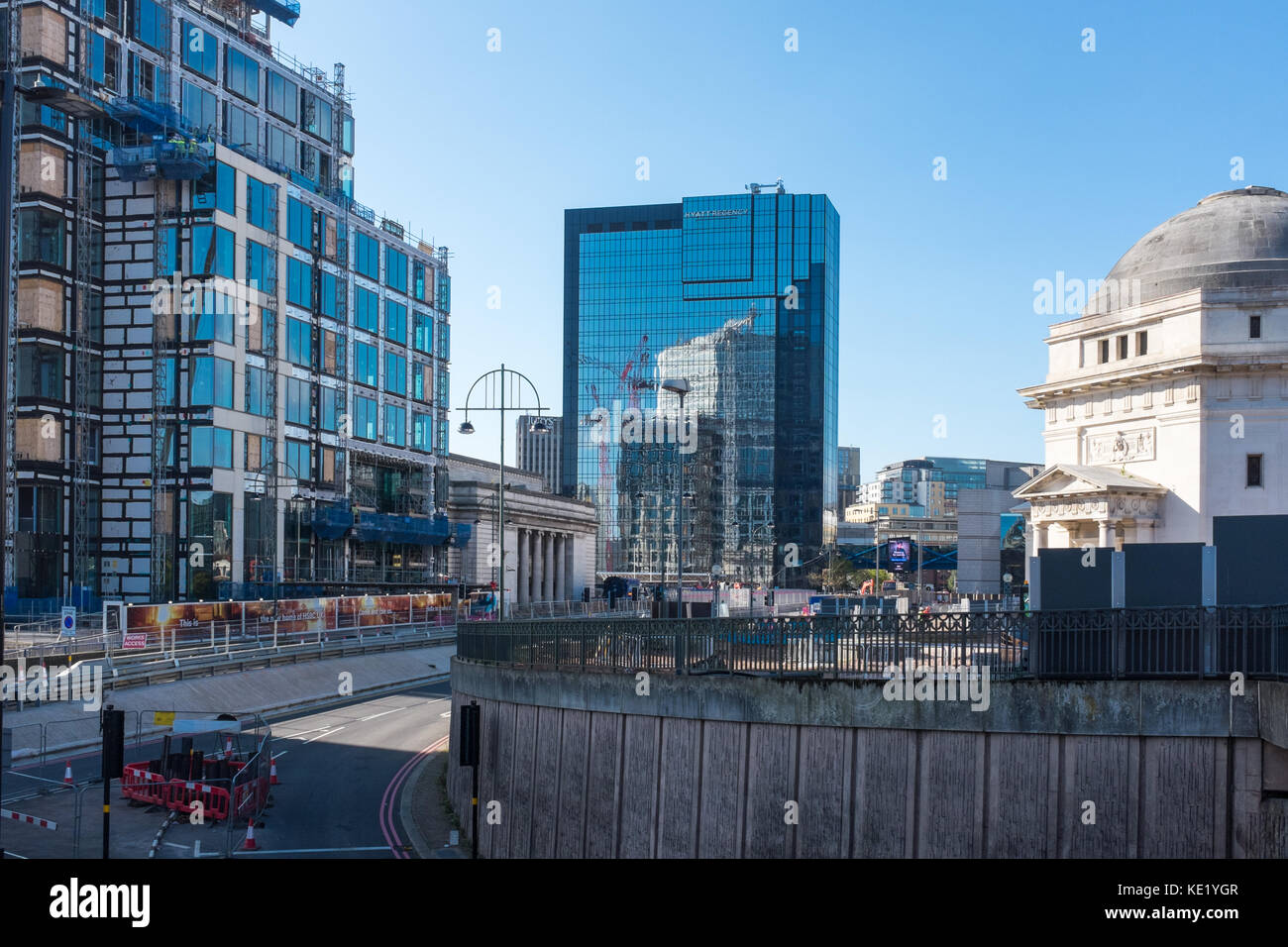 The new Birmingham HSBC Bank headquarters being constructed in ...