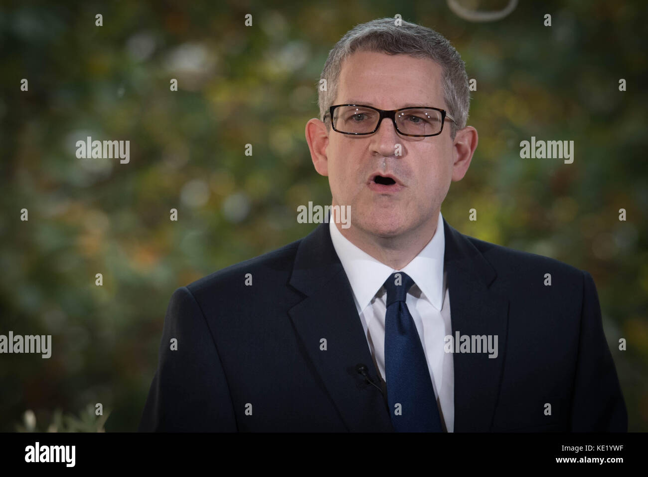 Director General of MI5 Andrew Parker delivers a speech at Counter Terrorism Operations Centre ...