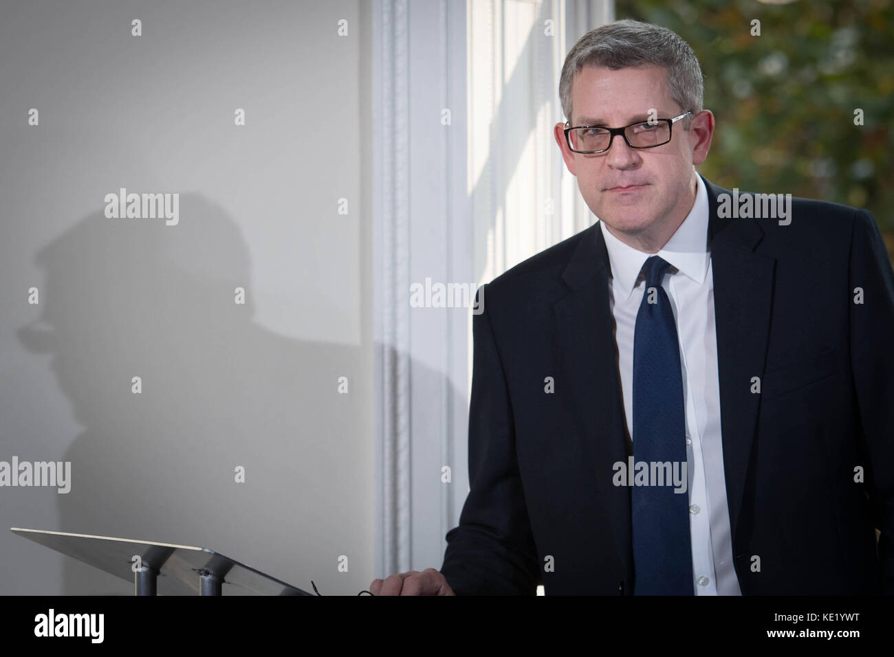 Director General of MI5 Andrew Parker delivers a speech at Counter Terrorism Operations Centre ...