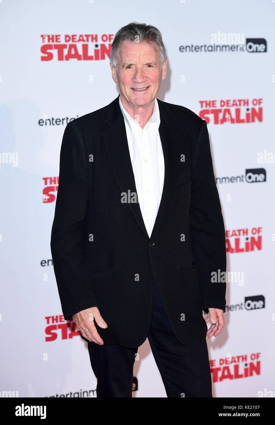Michael Palin attending the UK premiere of The Death of Stalin, held at ...