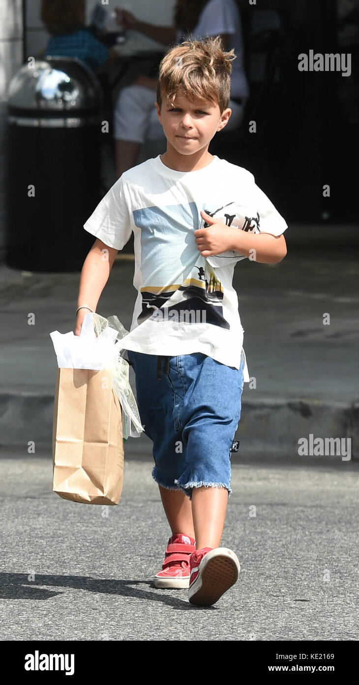 Selma Blair out and about with her son Arthur Bleick and a new dog ...