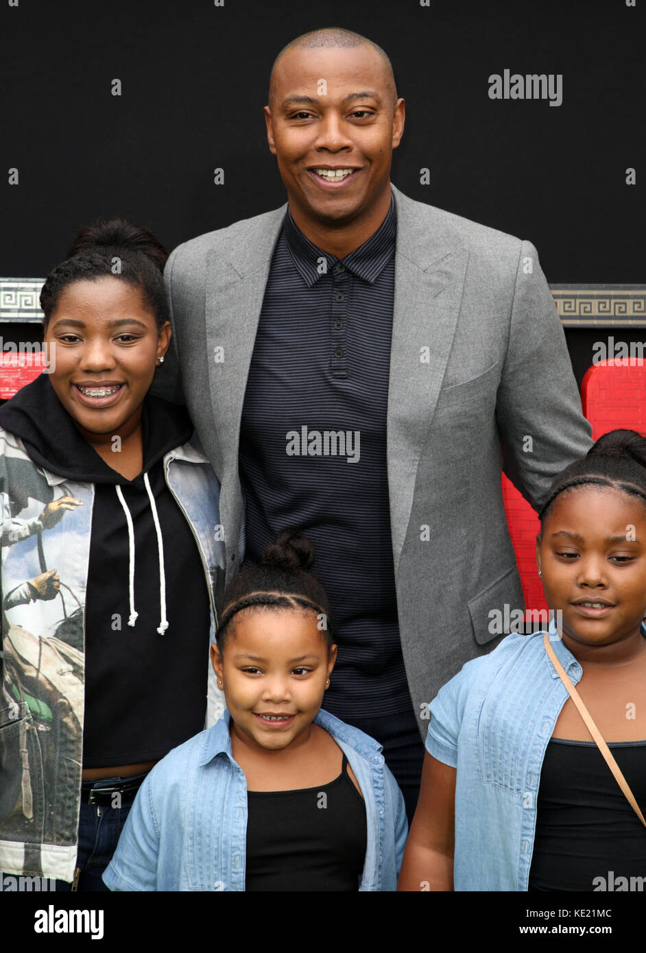 'The LEGO Ninjago Movie' - Premiere Featuring: Caron Butler, Andrea ...
