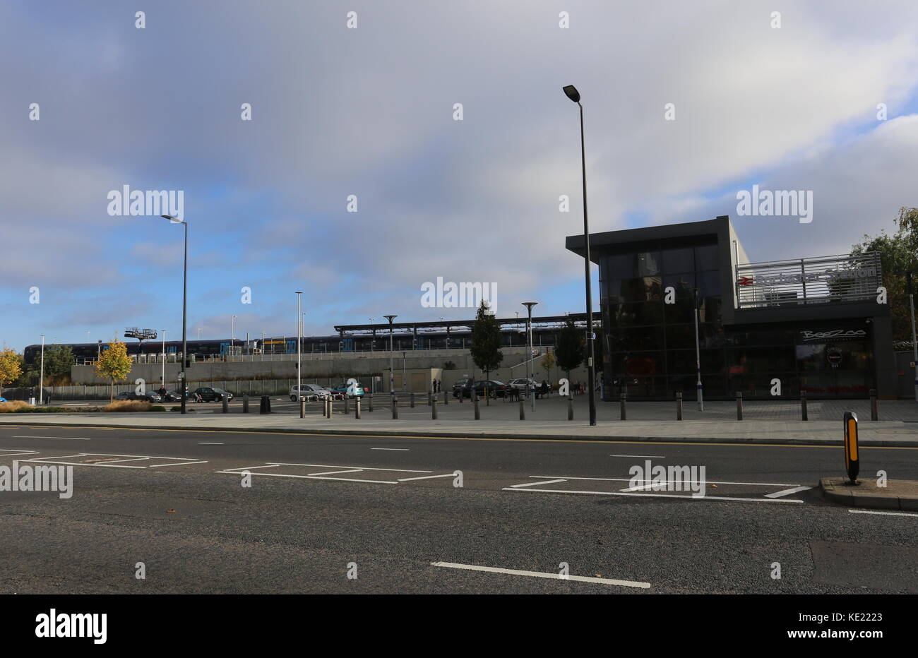 Exterior of Rochester Railway Station Kent UK October 2017 Stock Photo ...