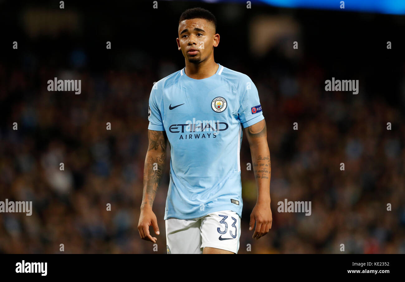 Jesus manchester city 2017 hi-res stock photography and images - Alamy