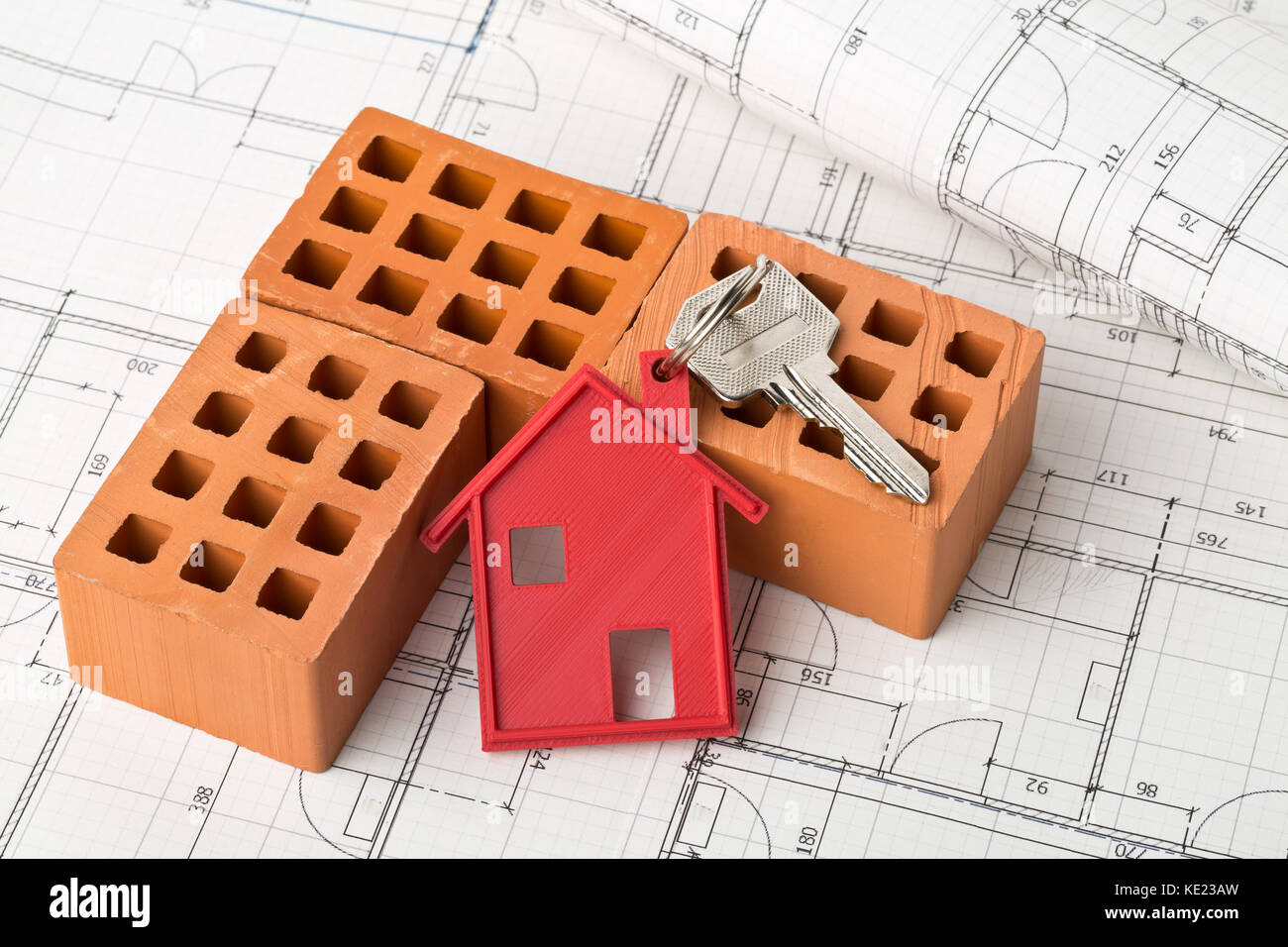 Plans background hi-res stock photography and images - Alamy