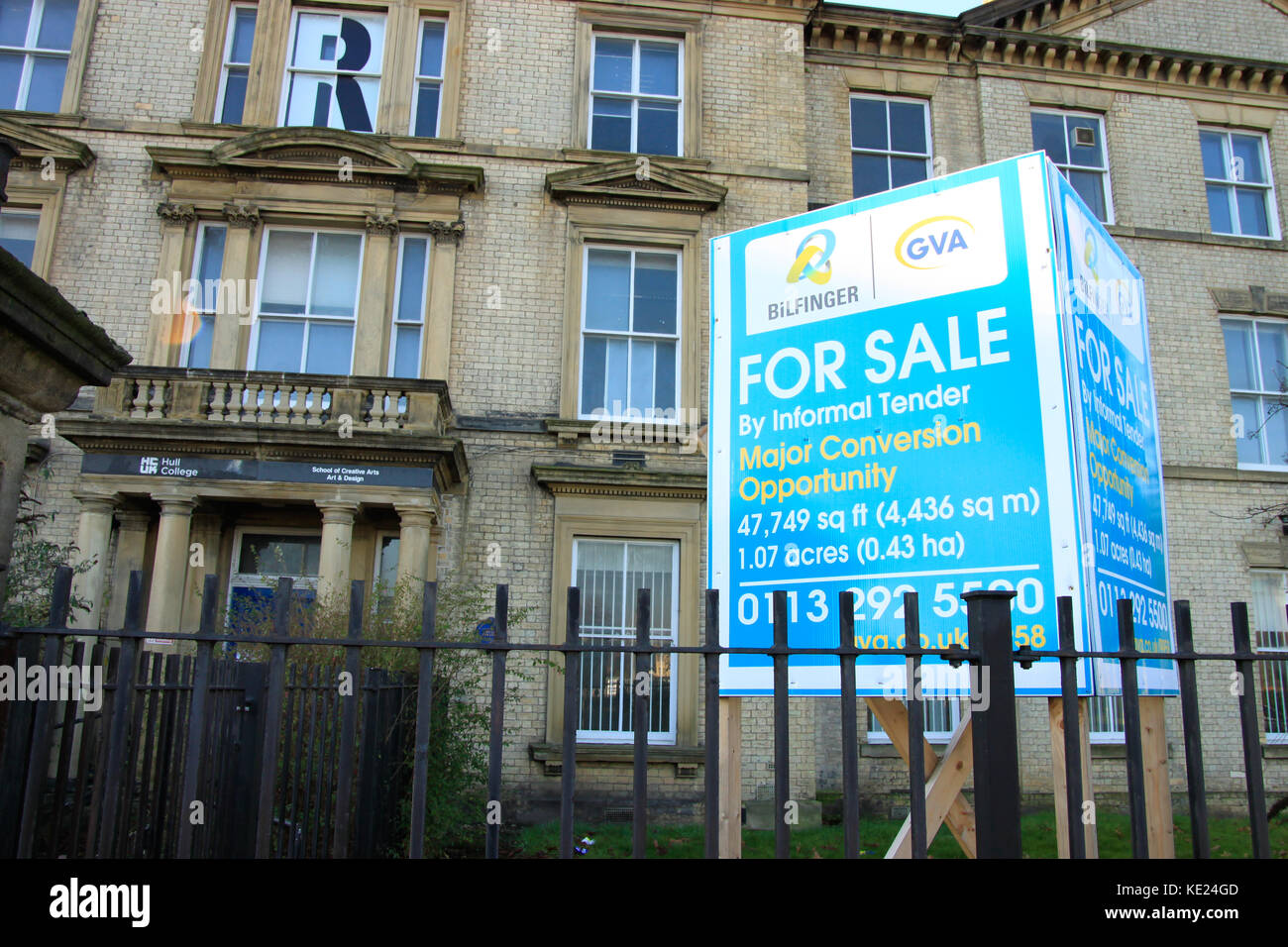 Victorian institution Hull College of Art Park Street Hull for sale in ...