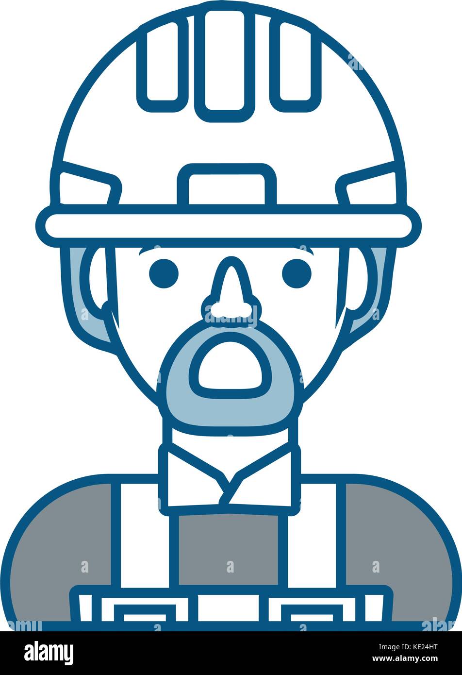 working man vector illustration Stock Vector Image & Art - Alamy