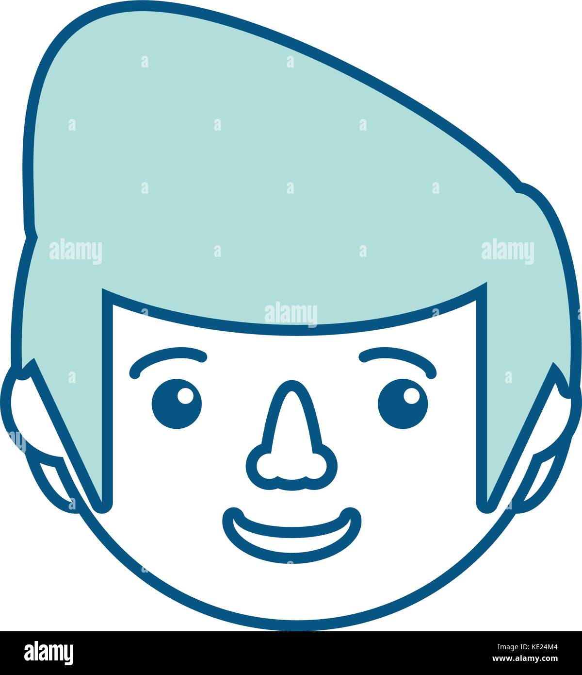 man face vector illustration Stock Vector Image & Art - Alamy