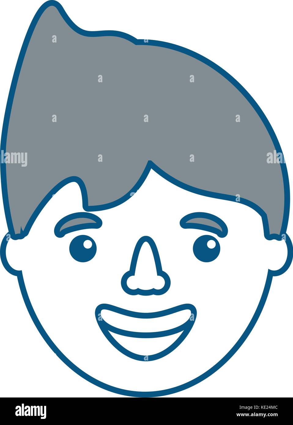 man face vector illustration Stock Vector Image & Art - Alamy