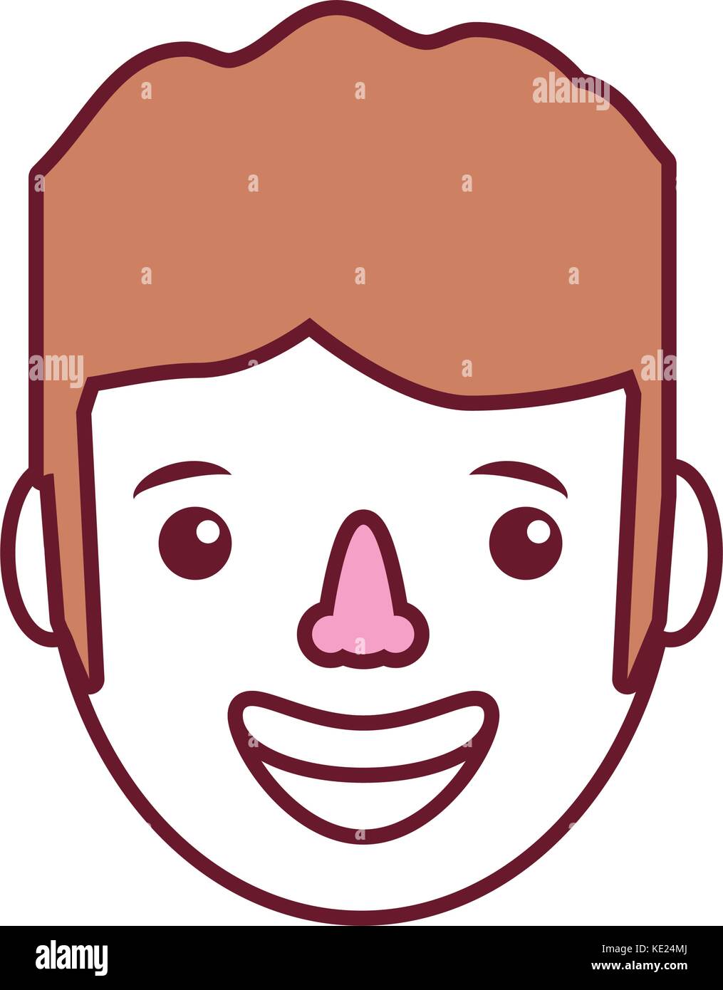 man face vector illustration Stock Vector Image & Art - Alamy