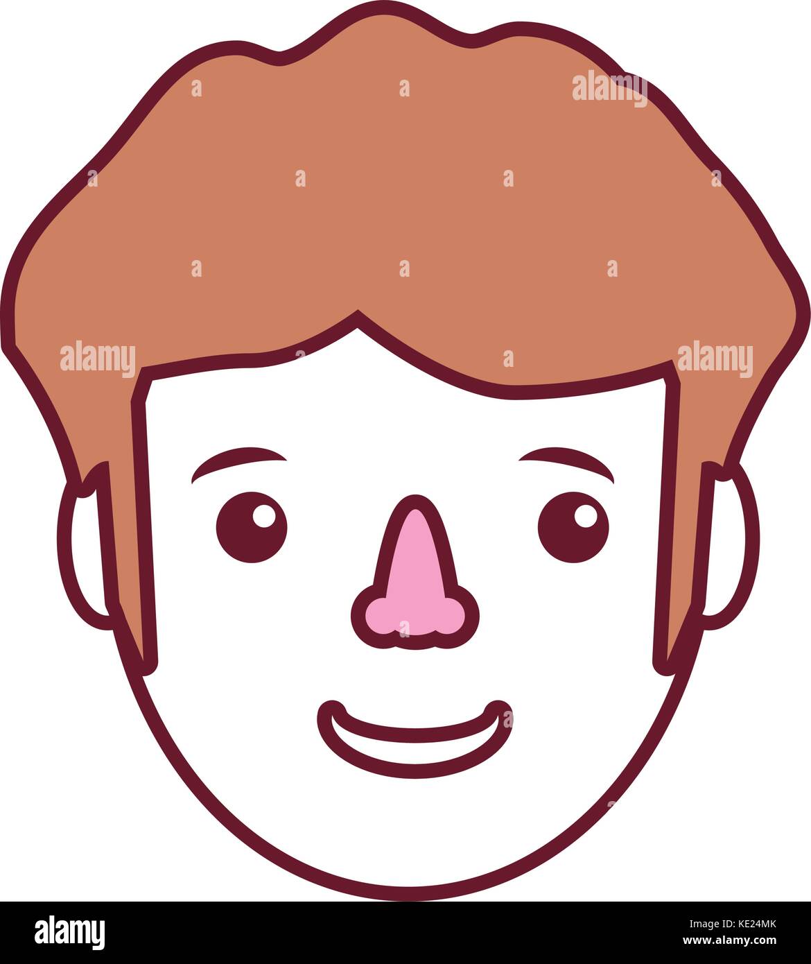 man face vector illustration Stock Vector Image & Art - Alamy