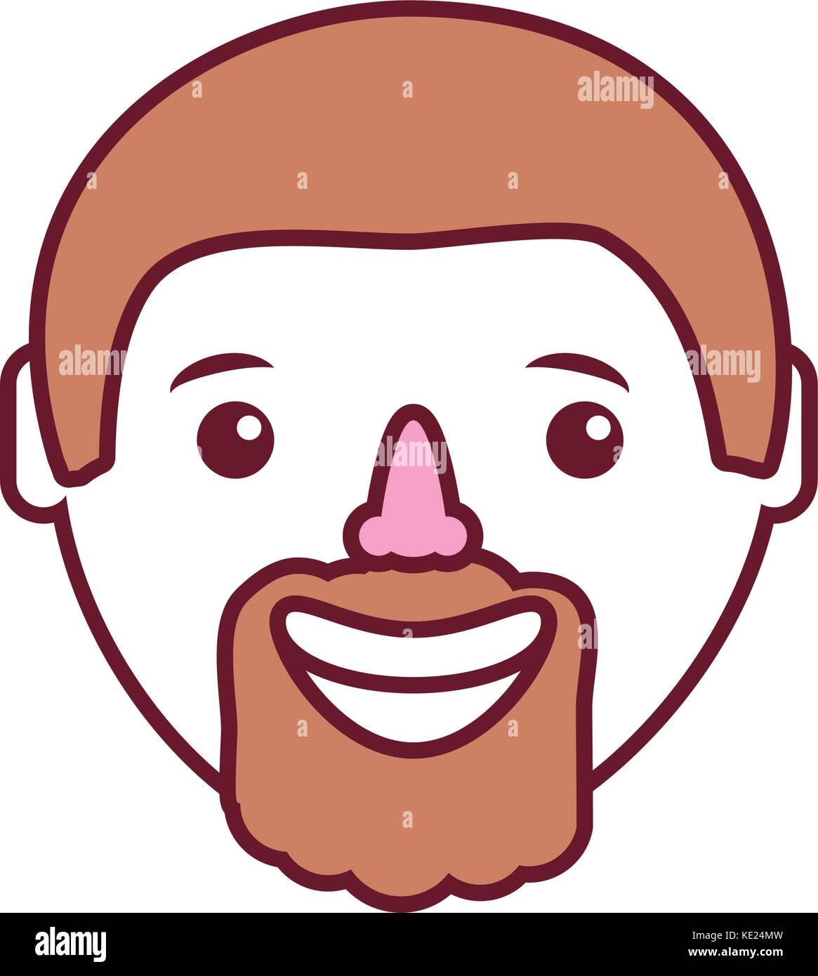 man face vector illustration Stock Vector Image & Art - Alamy