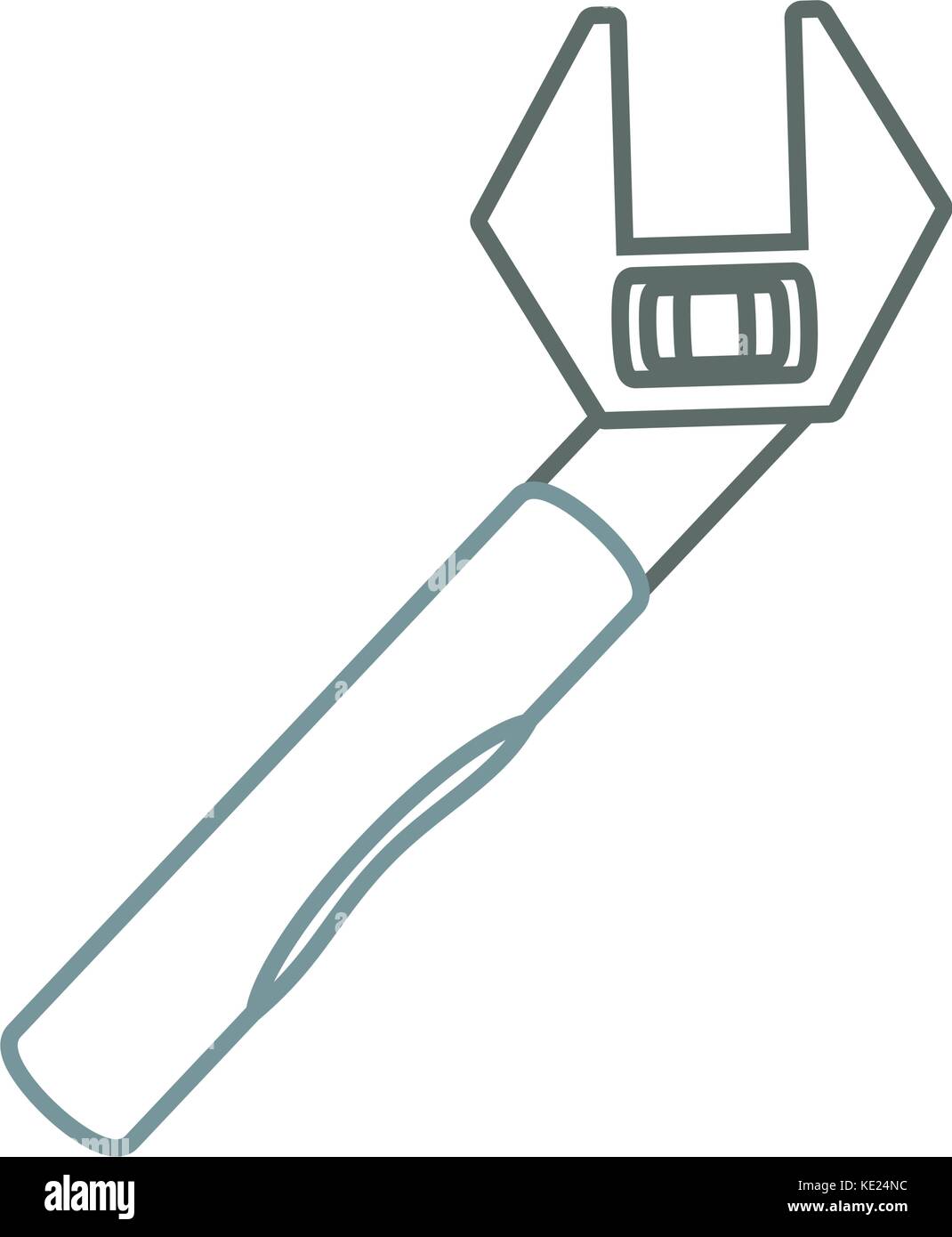 wrench vector illustration Stock Vector Image & Art - Alamy