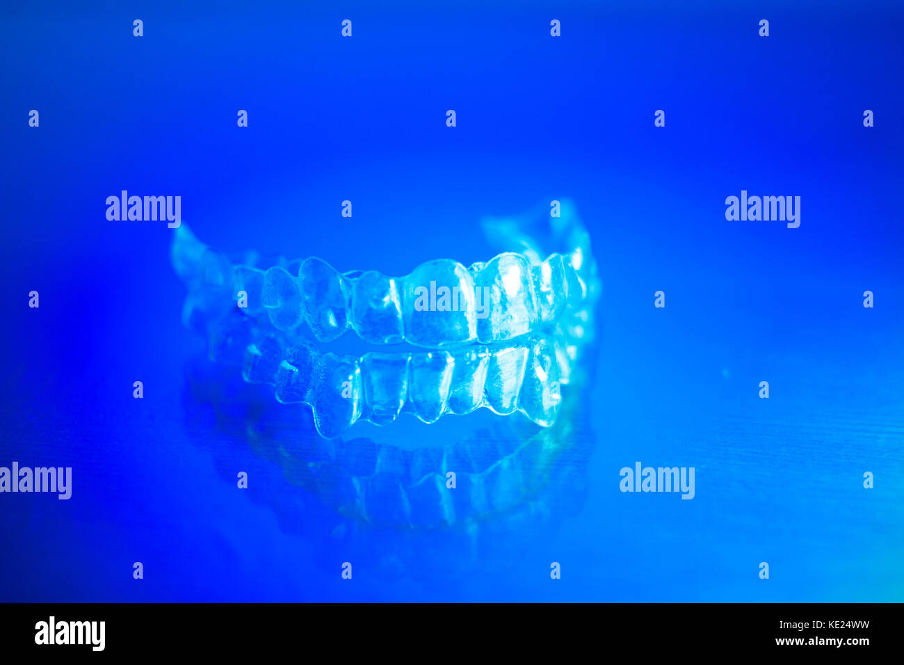 Invisible teeth dental tooth retainer aligner to straighten each tooth ...