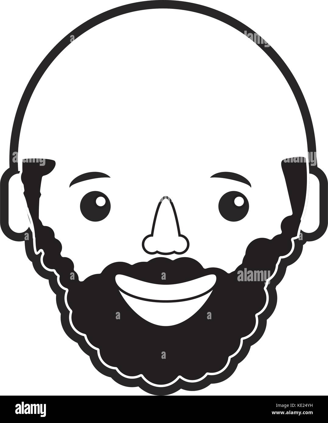 man face vector illustration Stock Vector Image & Art - Alamy