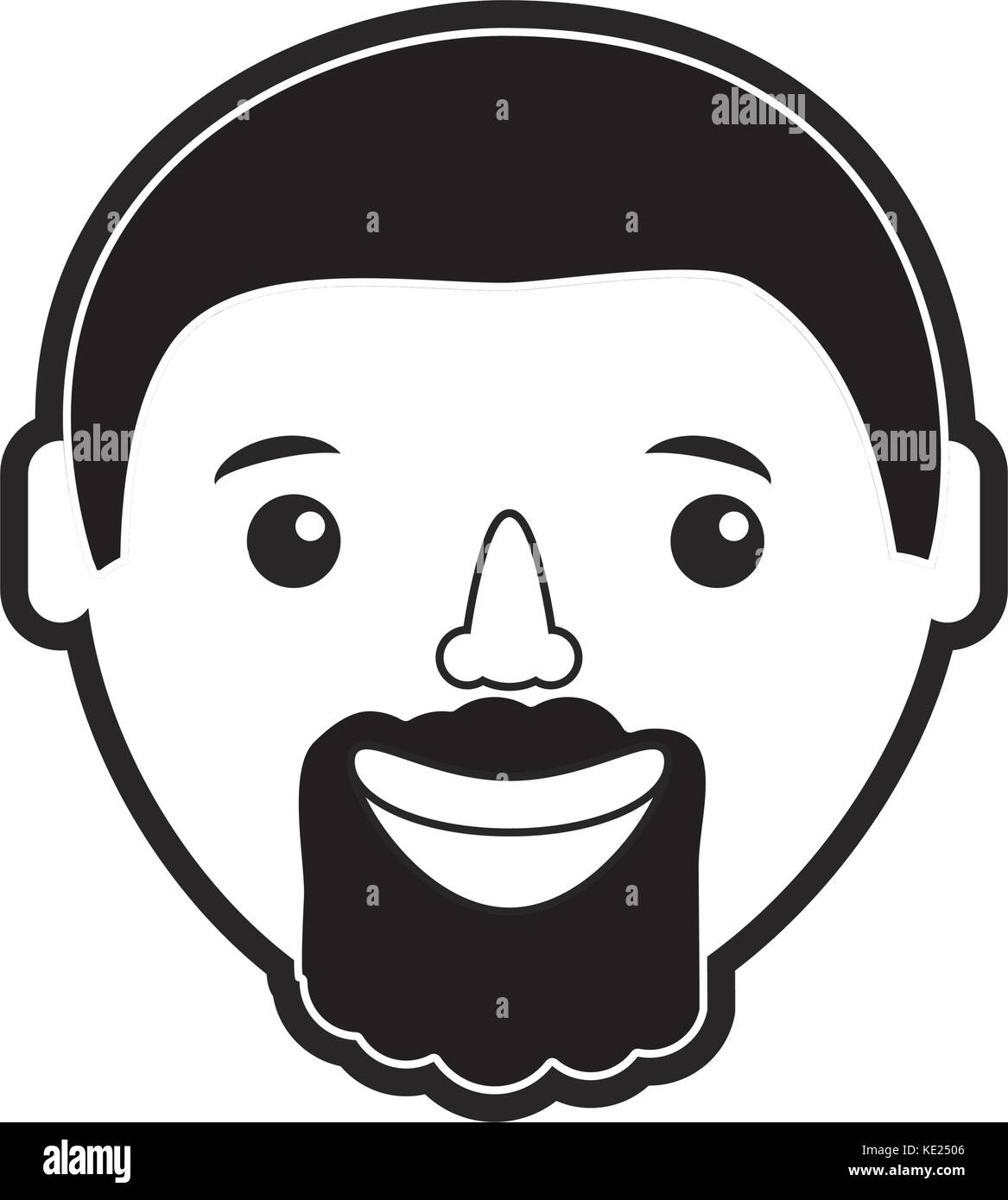 man face vector illustration Stock Vector Image & Art - Alamy