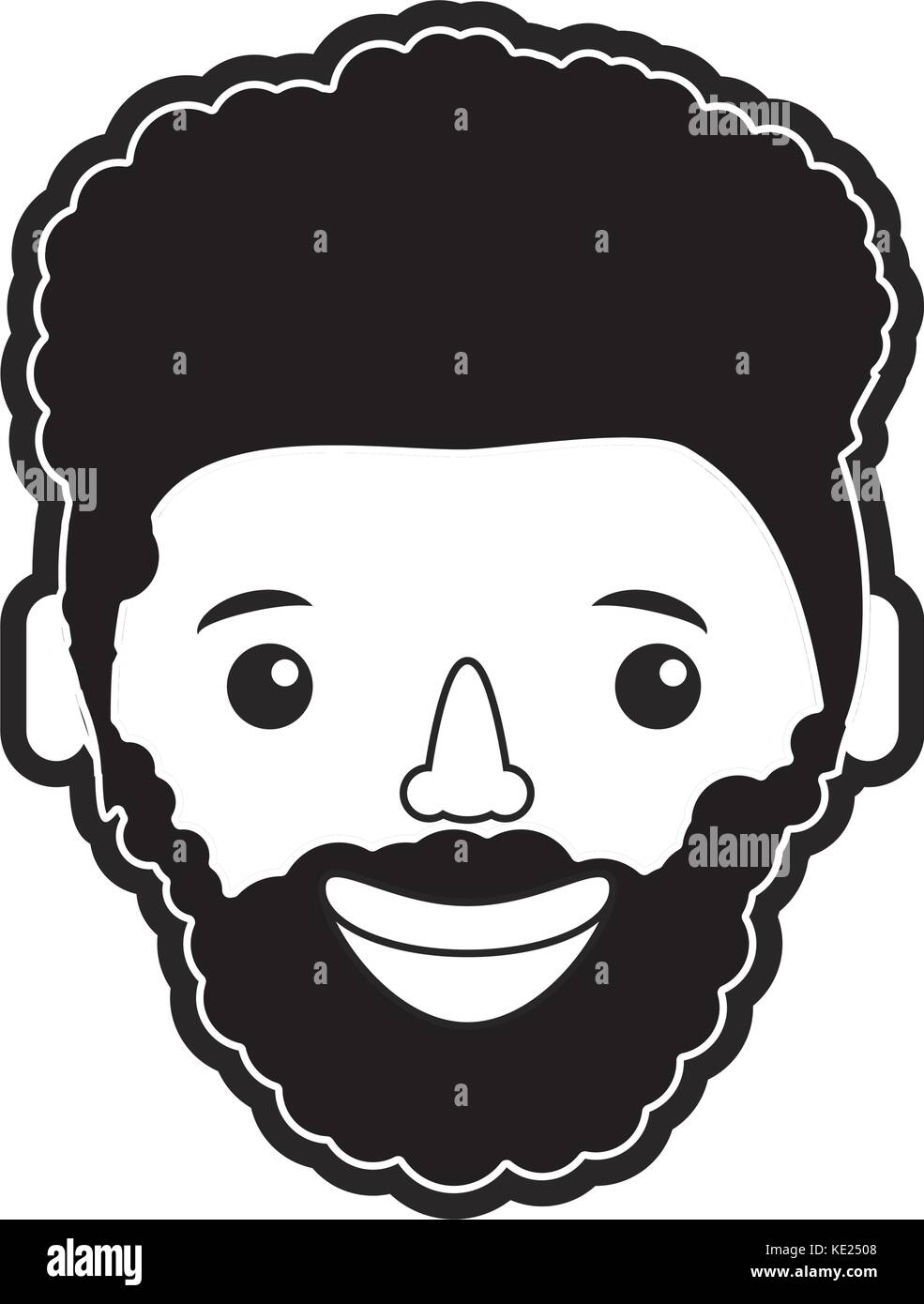 man face vector illustration Stock Vector Image & Art - Alamy