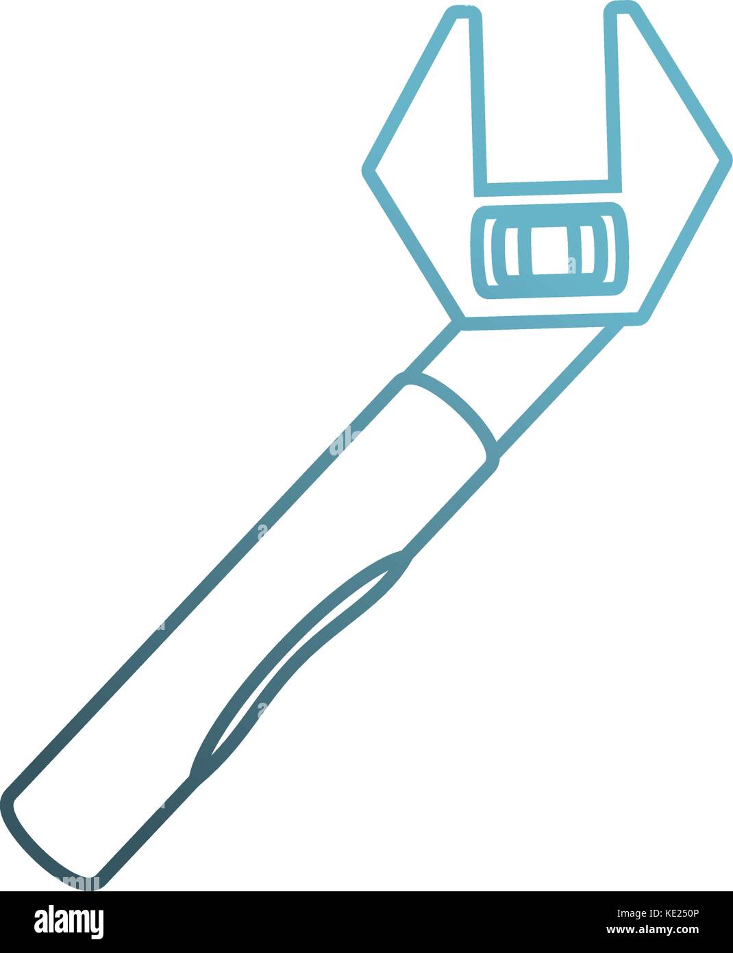 wrench vector illustration Stock Vector Image & Art - Alamy