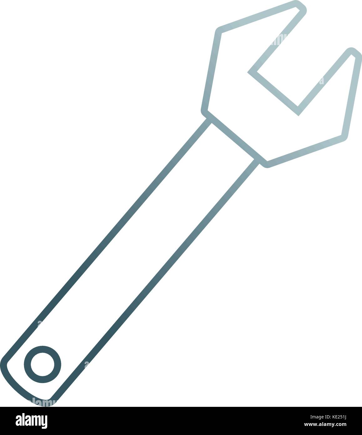 wrench vector illustration Stock Vector Image & Art - Alamy