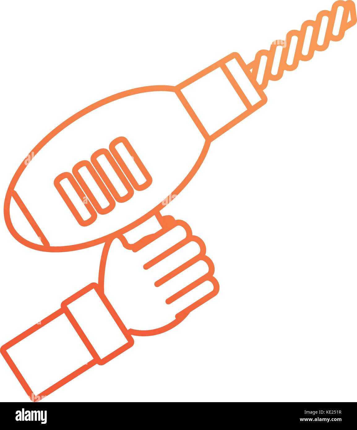Arm drill Stock Vector Images - Alamy