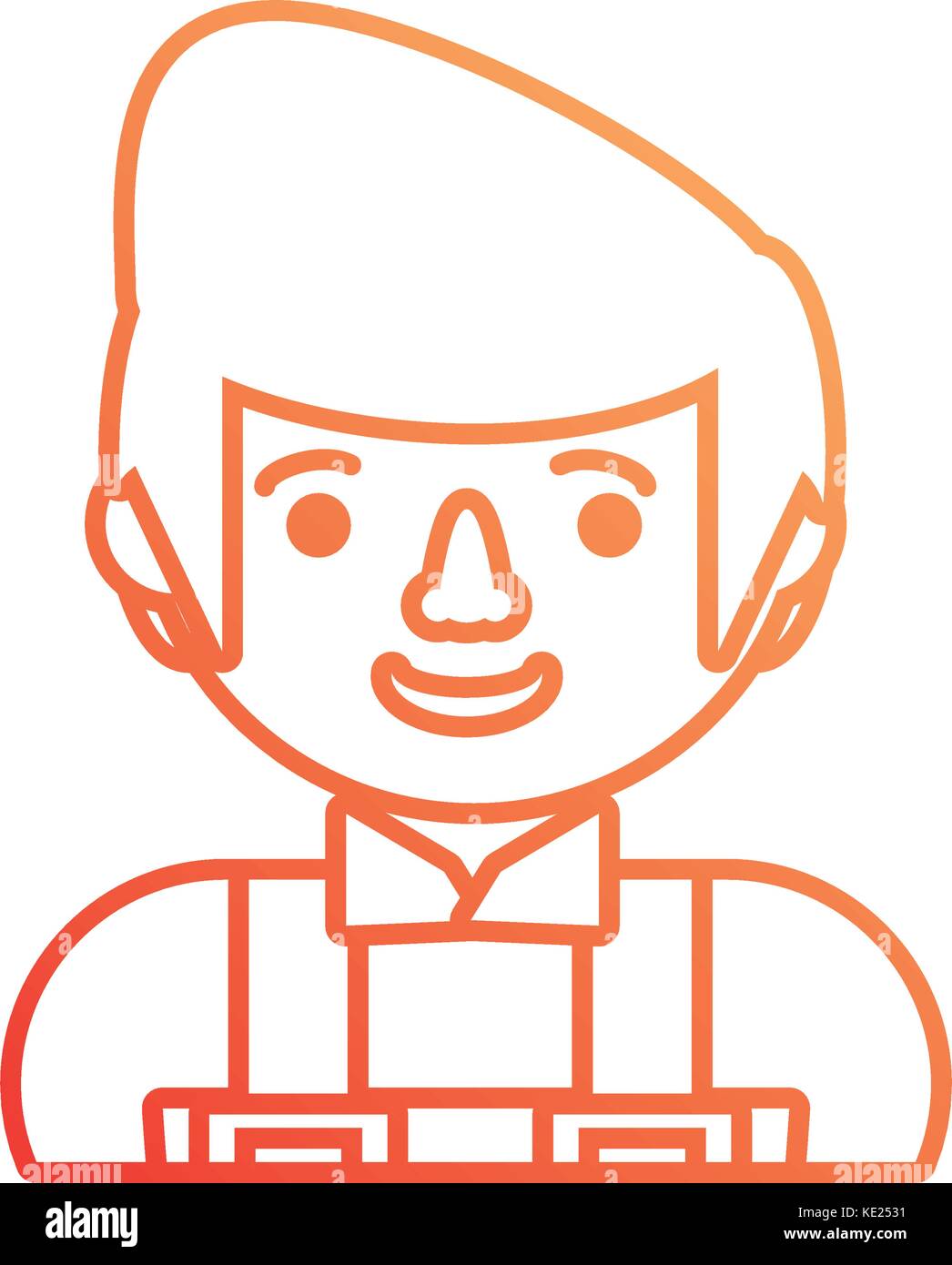 working man vector illustration Stock Vector Image & Art - Alamy