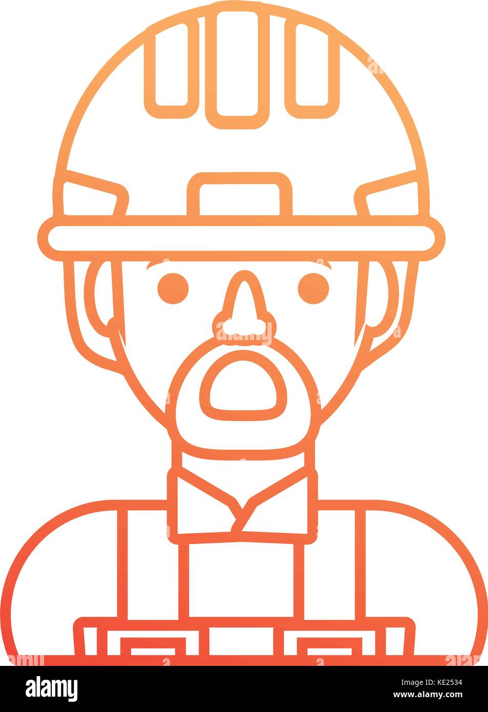working man vector illustration Stock Vector Image & Art - Alamy