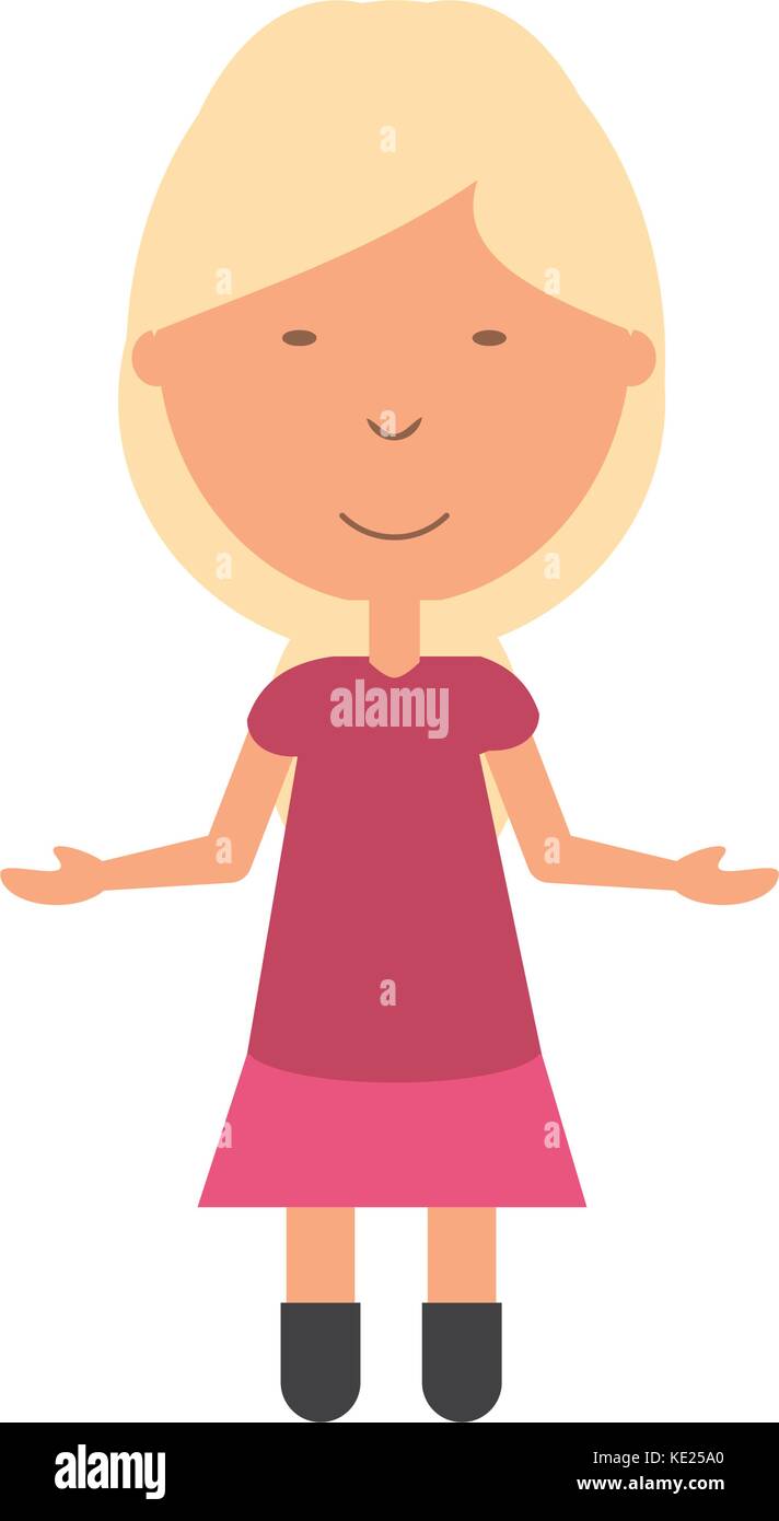 cartoon girl icon Stock Vector Image & Art - Alamy