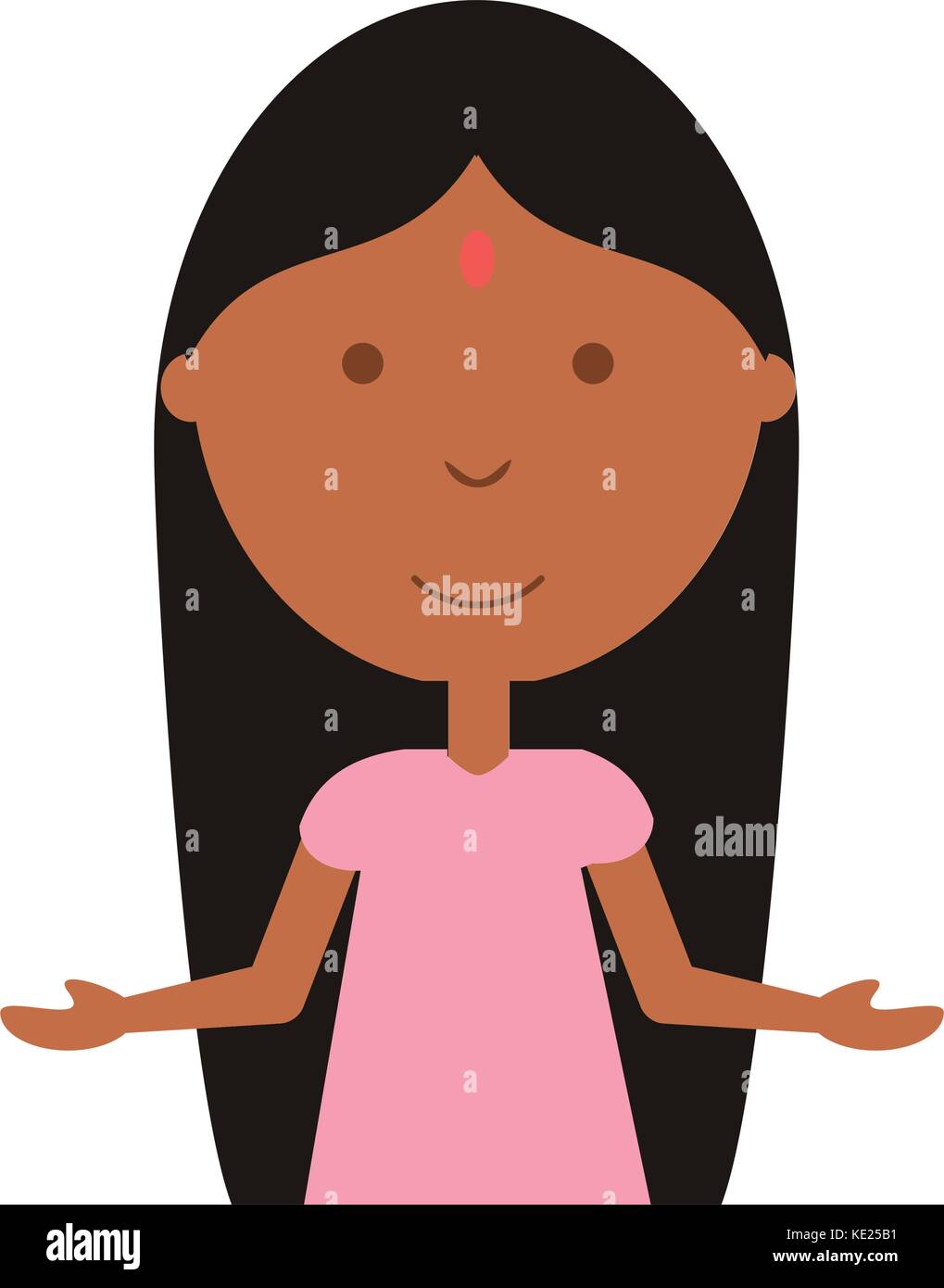 cartoon girl icon Stock Vector Image & Art - Alamy