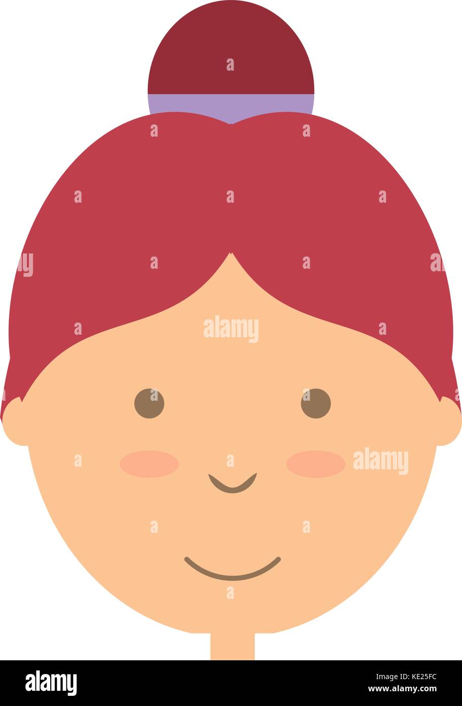 cartoon girl icon Stock Vector Image & Art - Alamy