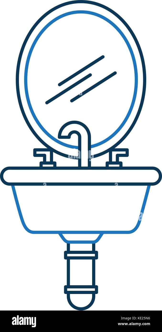 home sink for toilet bathroom ceramic Stock Vector Image & Art - Alamy