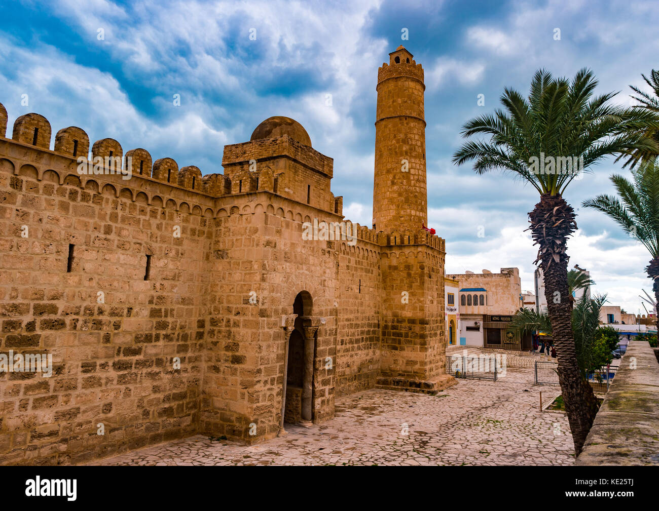 The fortress of Ribat of Sousse in Tunisia Stock Photo - Alamy