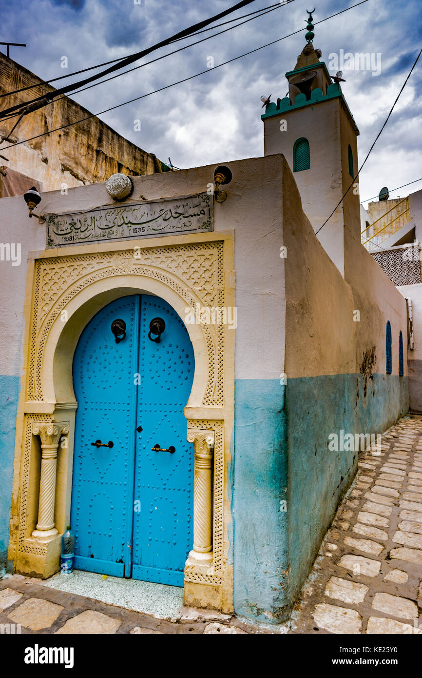 street in Medina in Sousse, Tunisia Stock Photo - Alamy