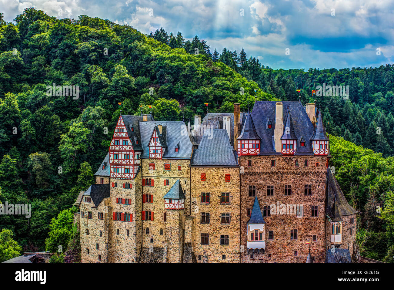 Eltz Castle in Rhineland-Palatinate, Germany Stock Photo - Alamy