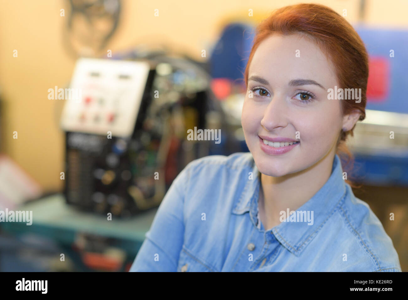 Manufacturing engineer female testing hi-res stock photography and ...