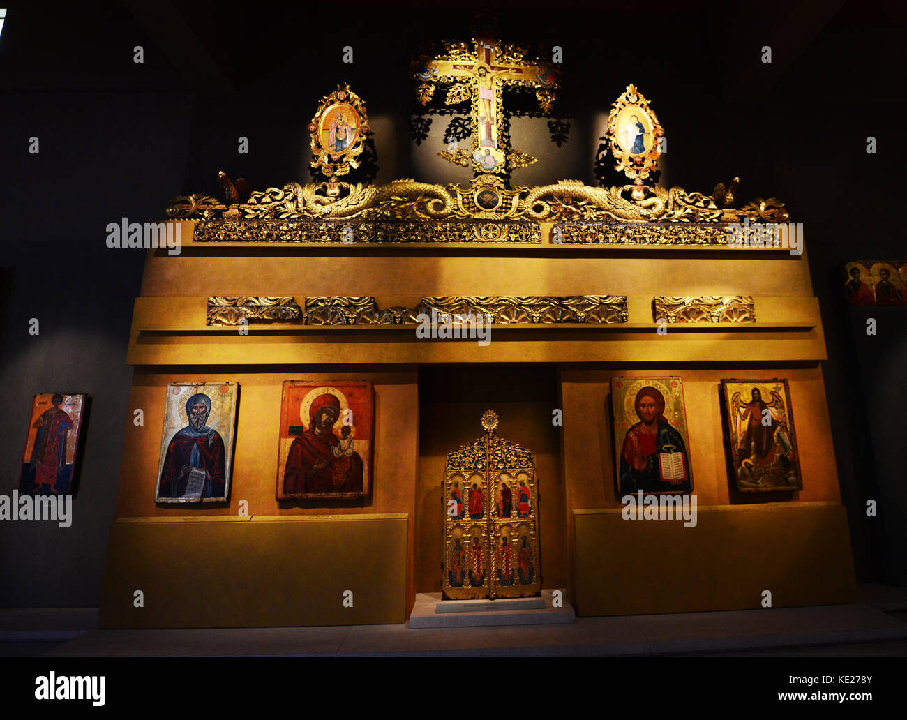 Museum of Byzantine culture in Thessaloniki, Greece Stock Photo - Alamy