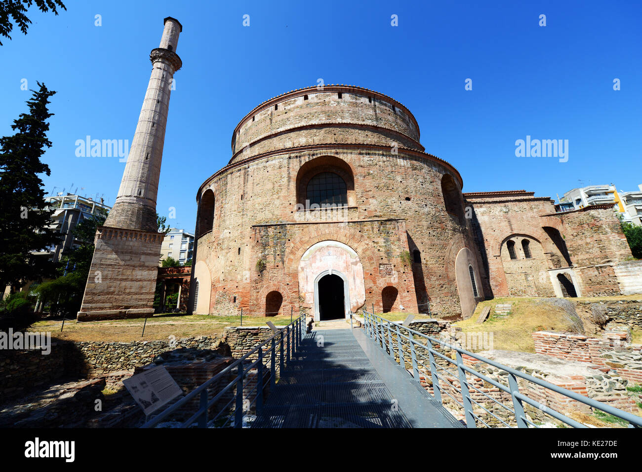 Rotònda - Roman Temple in Thessaloniki, Greece Stock Photo - Alamy