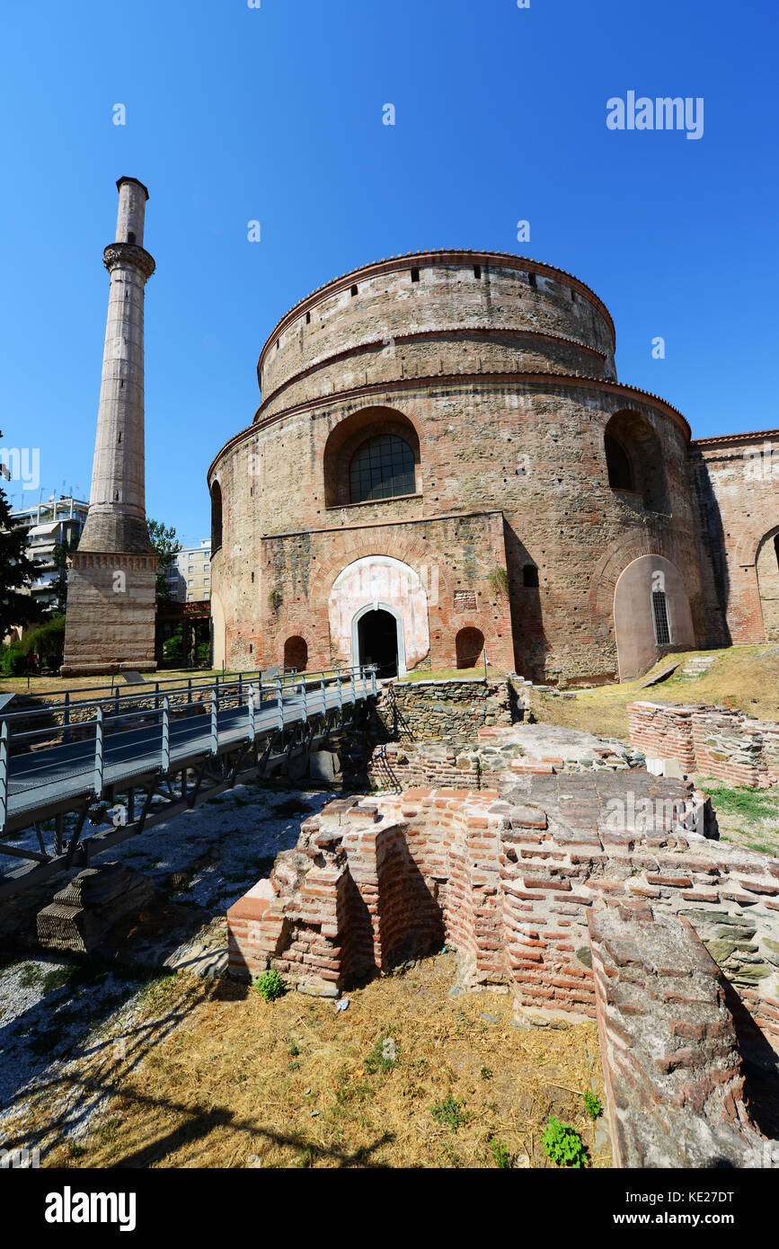 Rotònda - Roman Temple in Thessaloniki, Greece Stock Photo - Alamy