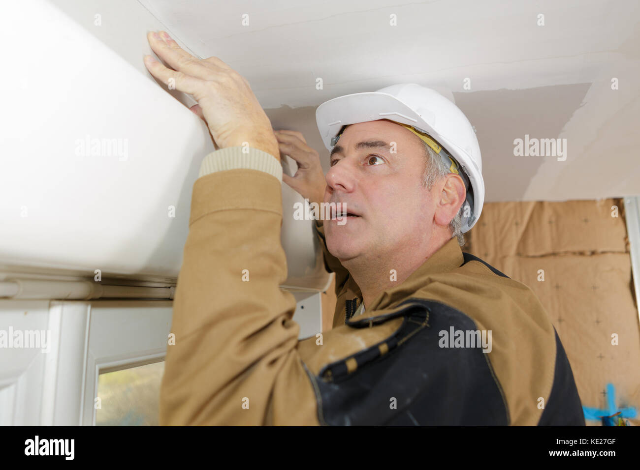 middle age workman Stock Photo - Alamy