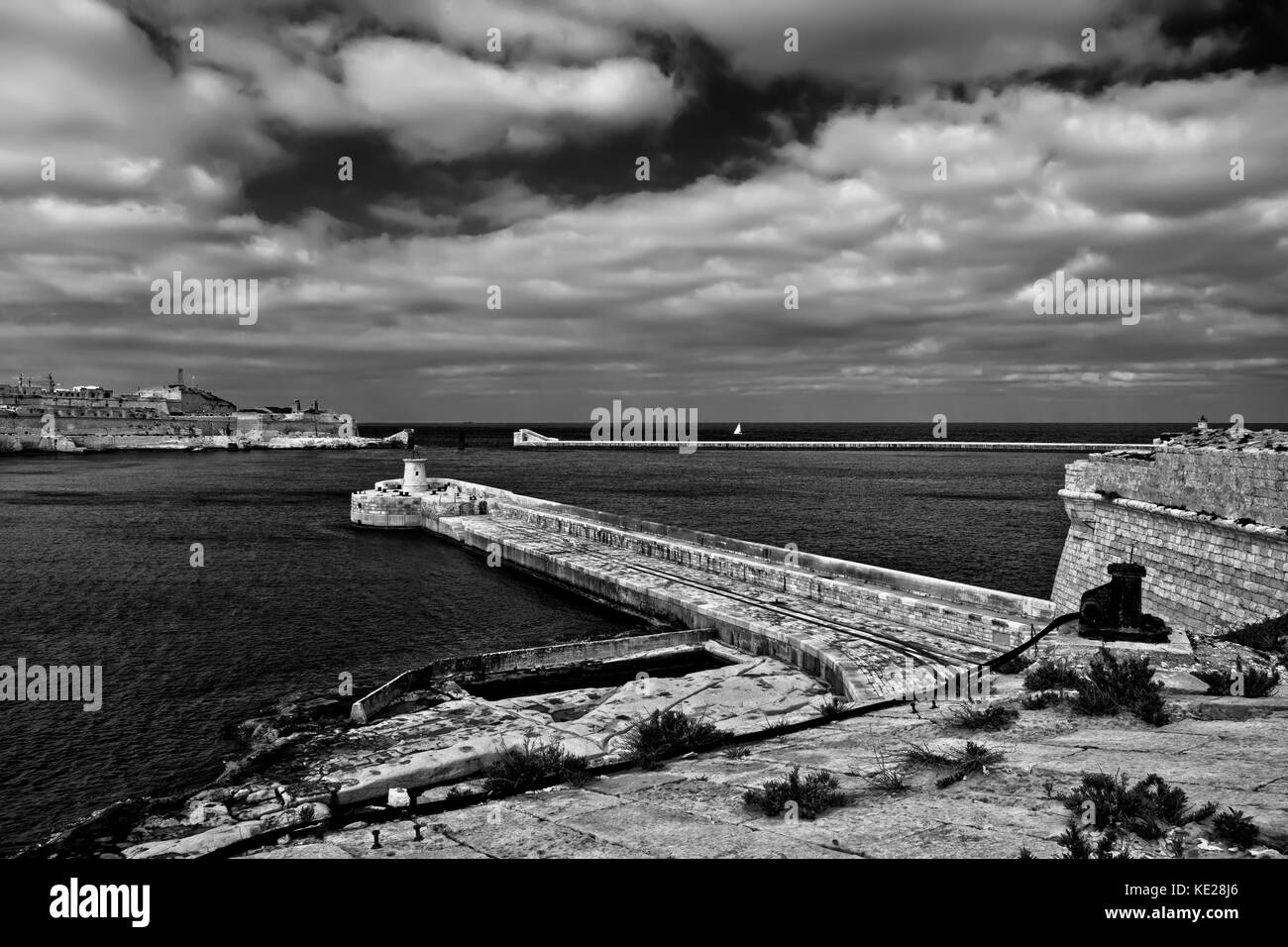 The entrance to one of the most beautiful harbours in the world. The ...