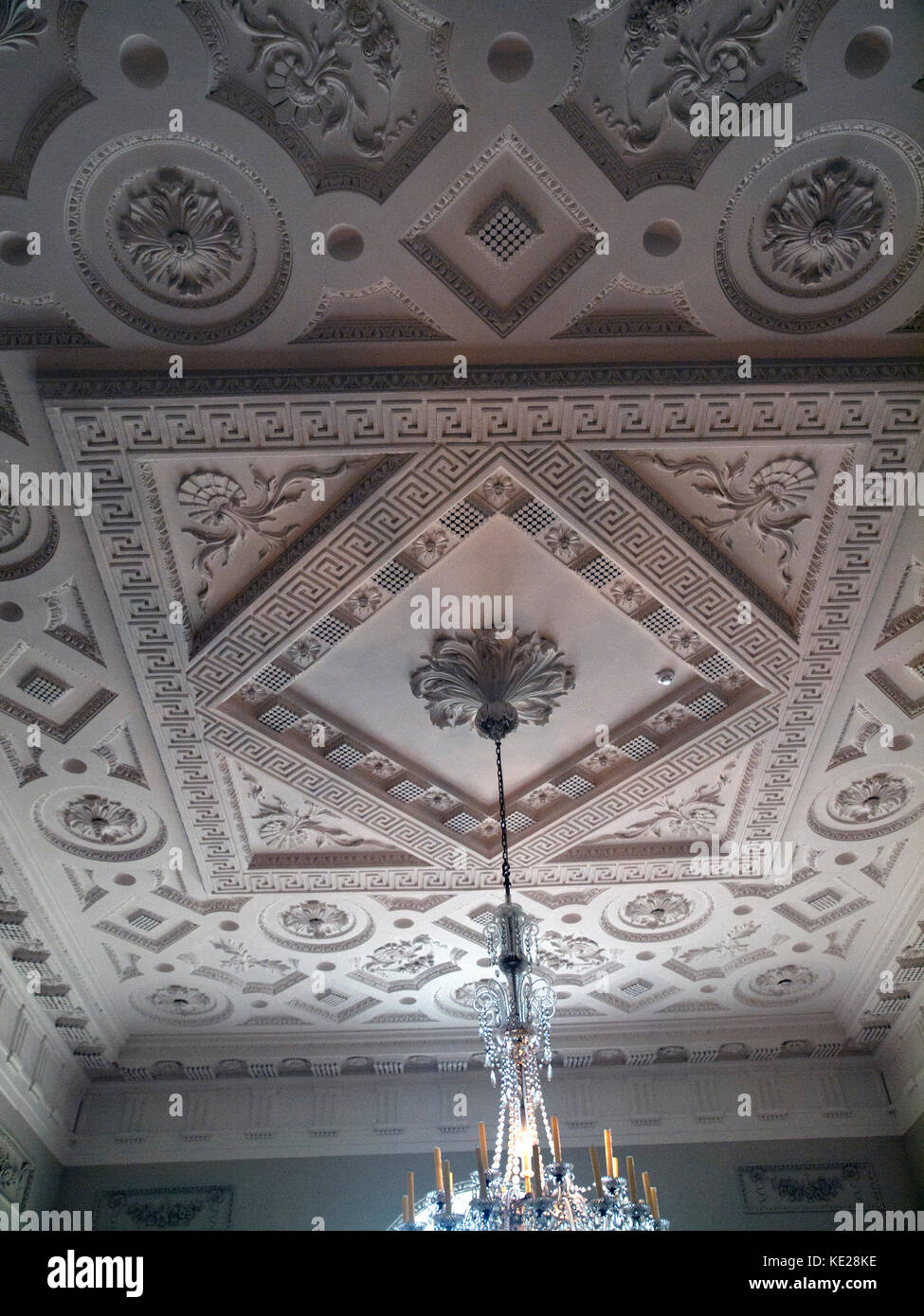 Interior of Russborough House, County Wicklow, Ireland Stock Photo - Alamy