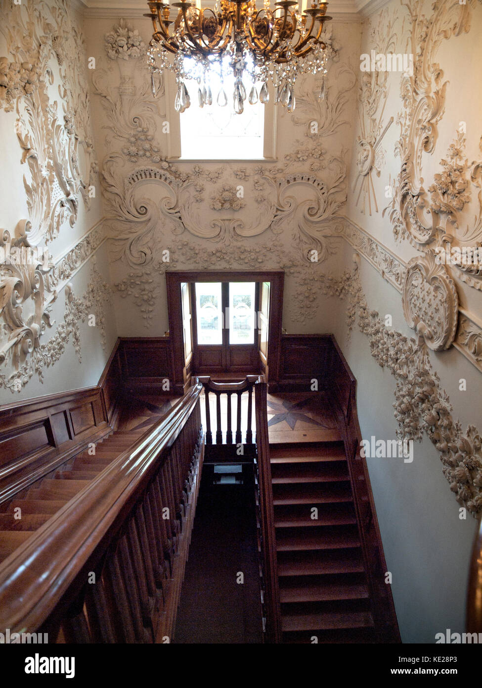 Interior of Russborough House, County Wicklow, Ireland Stock Photo - Alamy