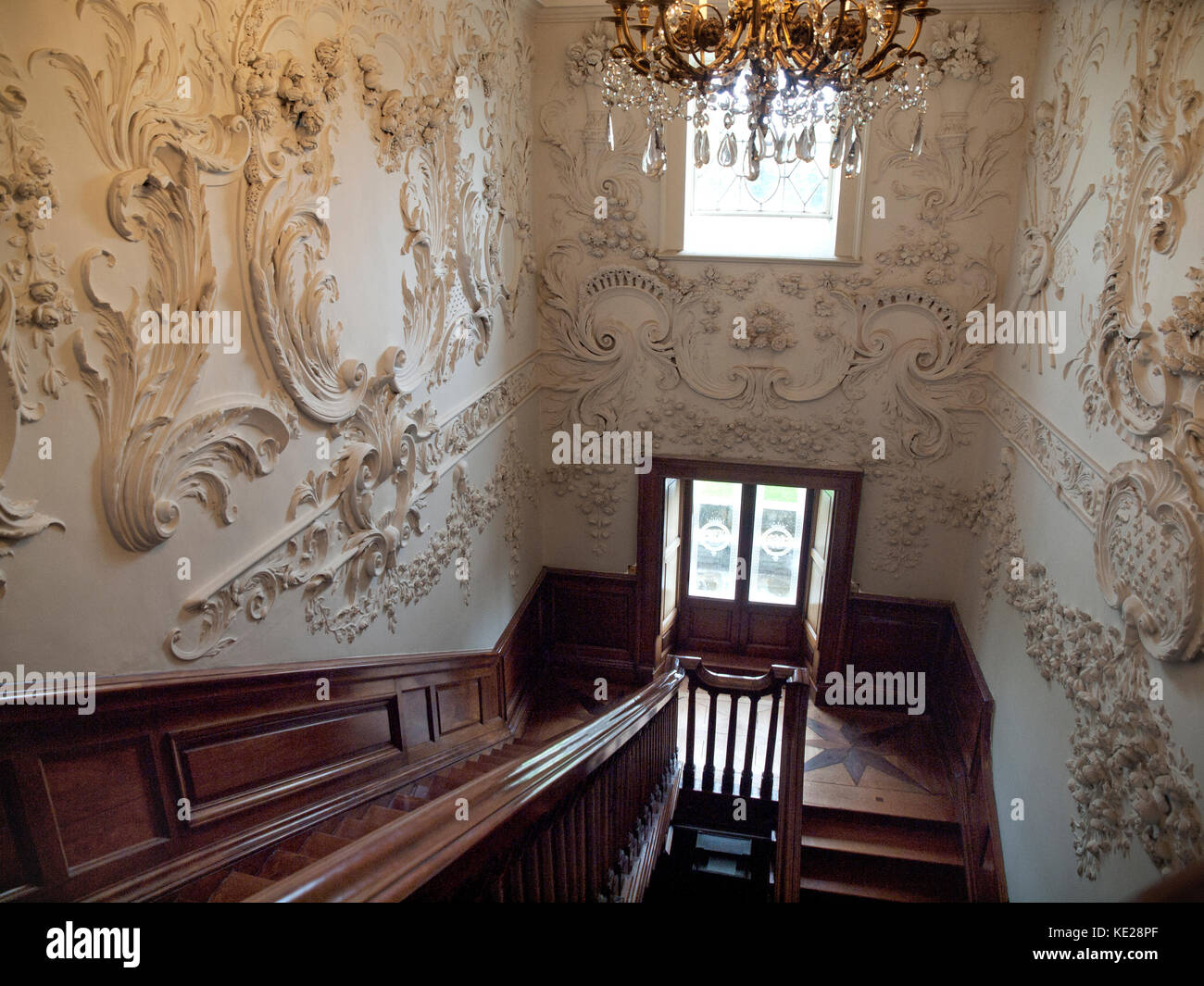 Interior of Russborough House, County Wicklow, Ireland Stock Photo - Alamy