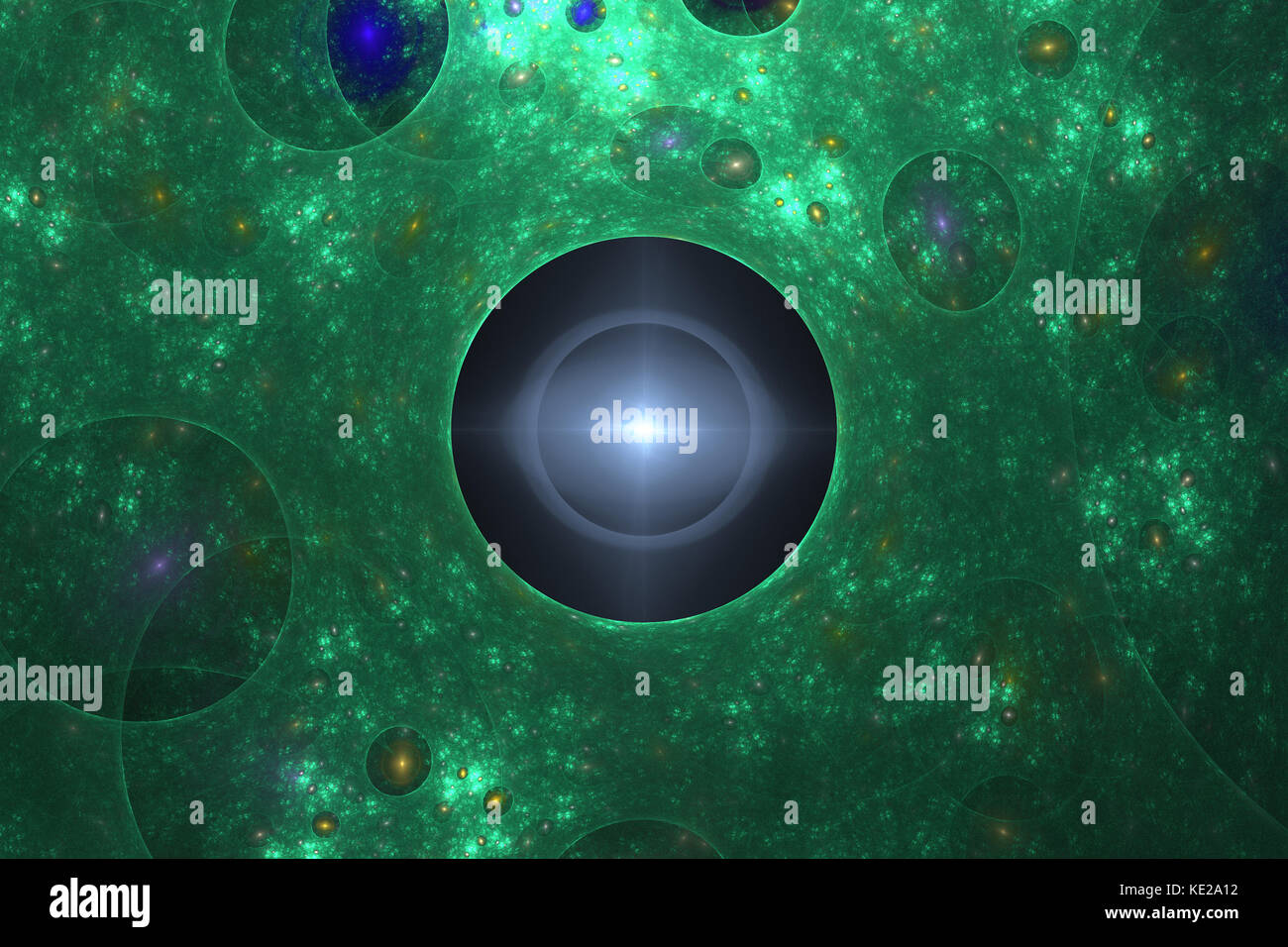 Geometric fractal shape can illustrate daydreaming imagination ...